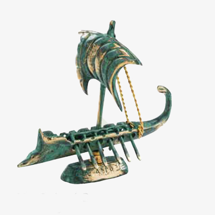 Bronze Rowing Ship – Penelope's of Greece